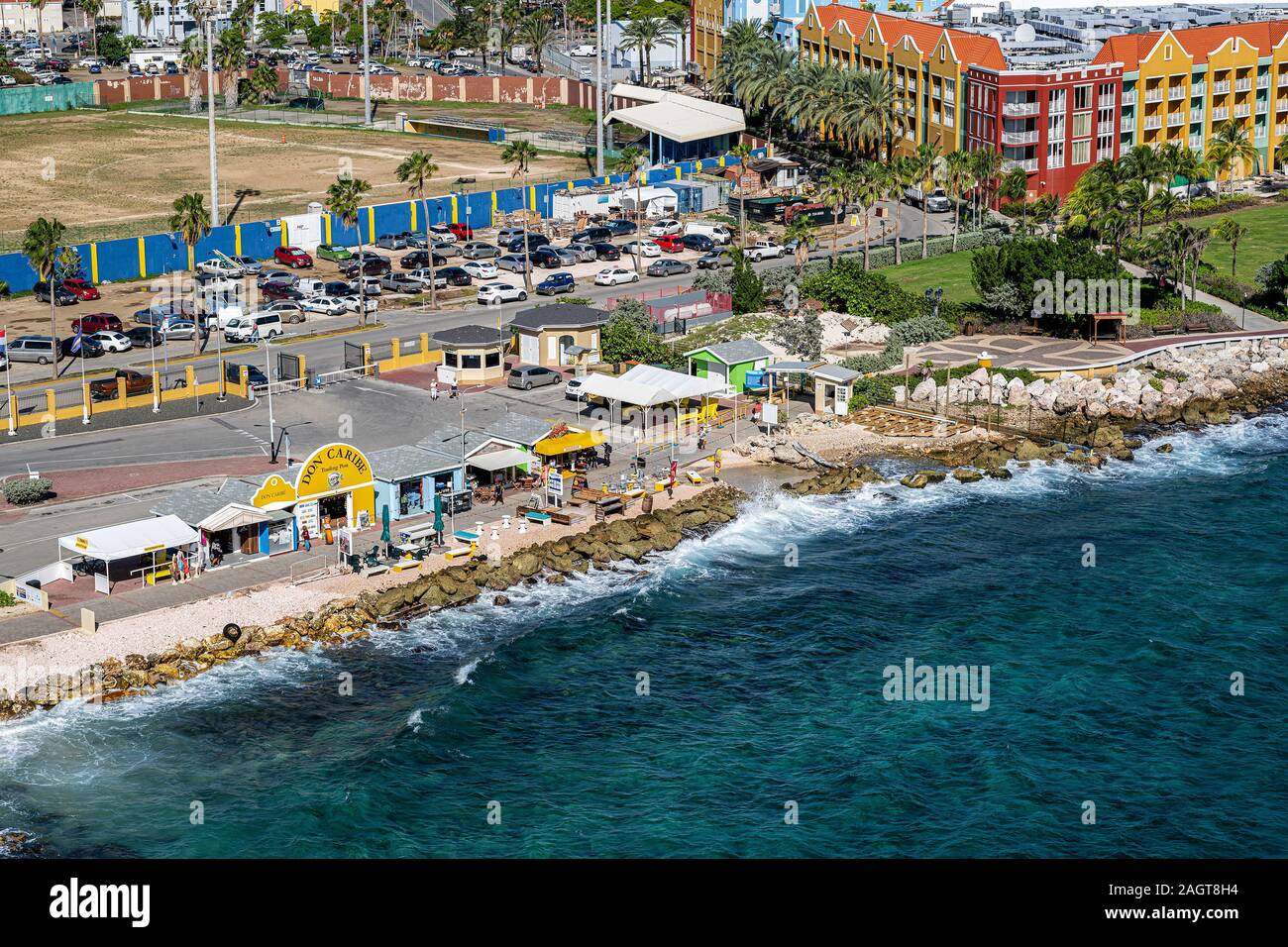 views of Curacao Island Stock Photo - Alamy