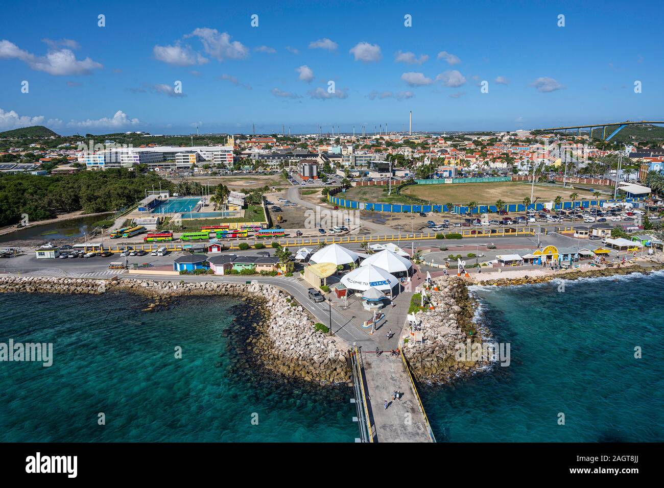 views of Curacao Island Stock Photo - Alamy