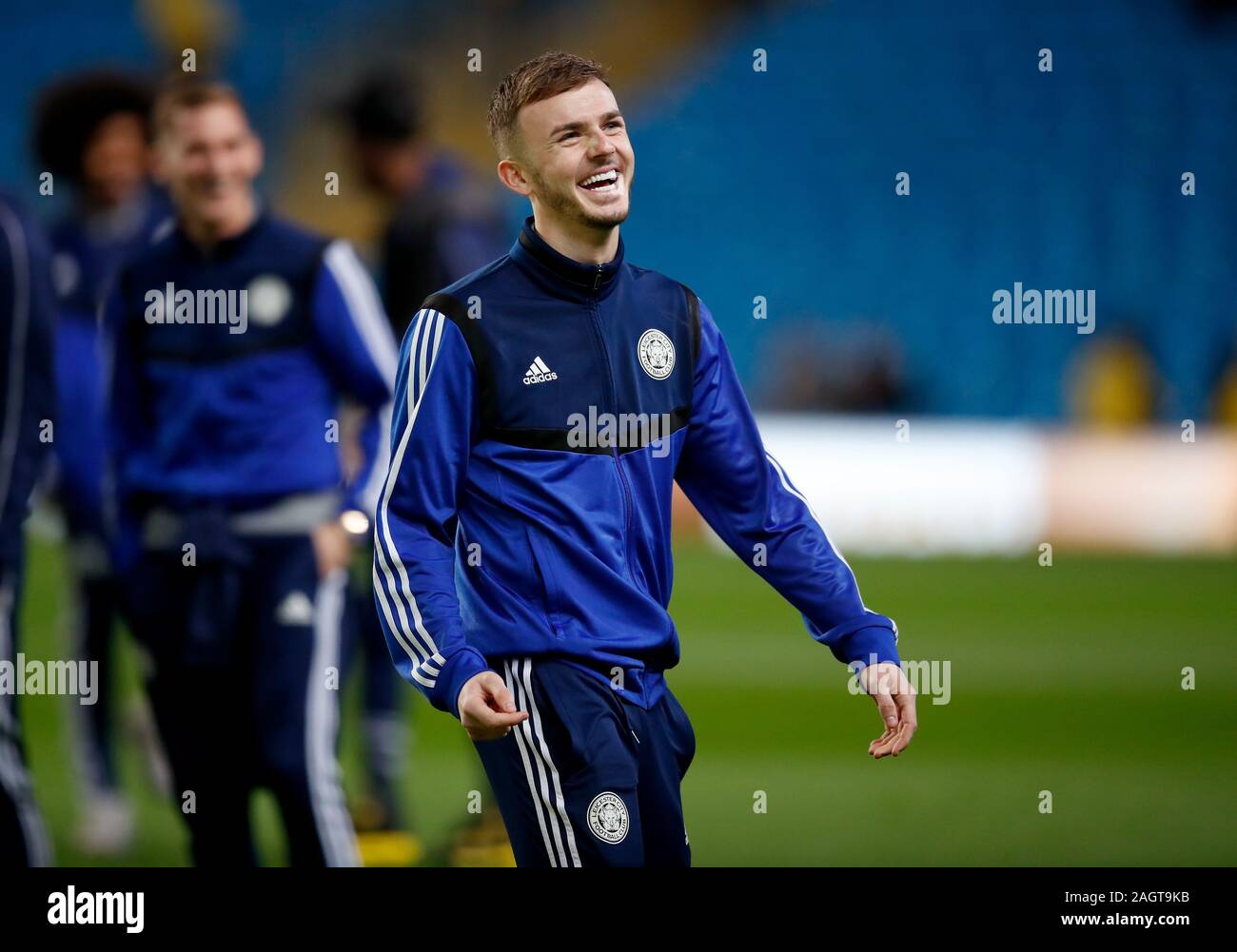 Leicester City's James Maddison before the Premier League match at the ...