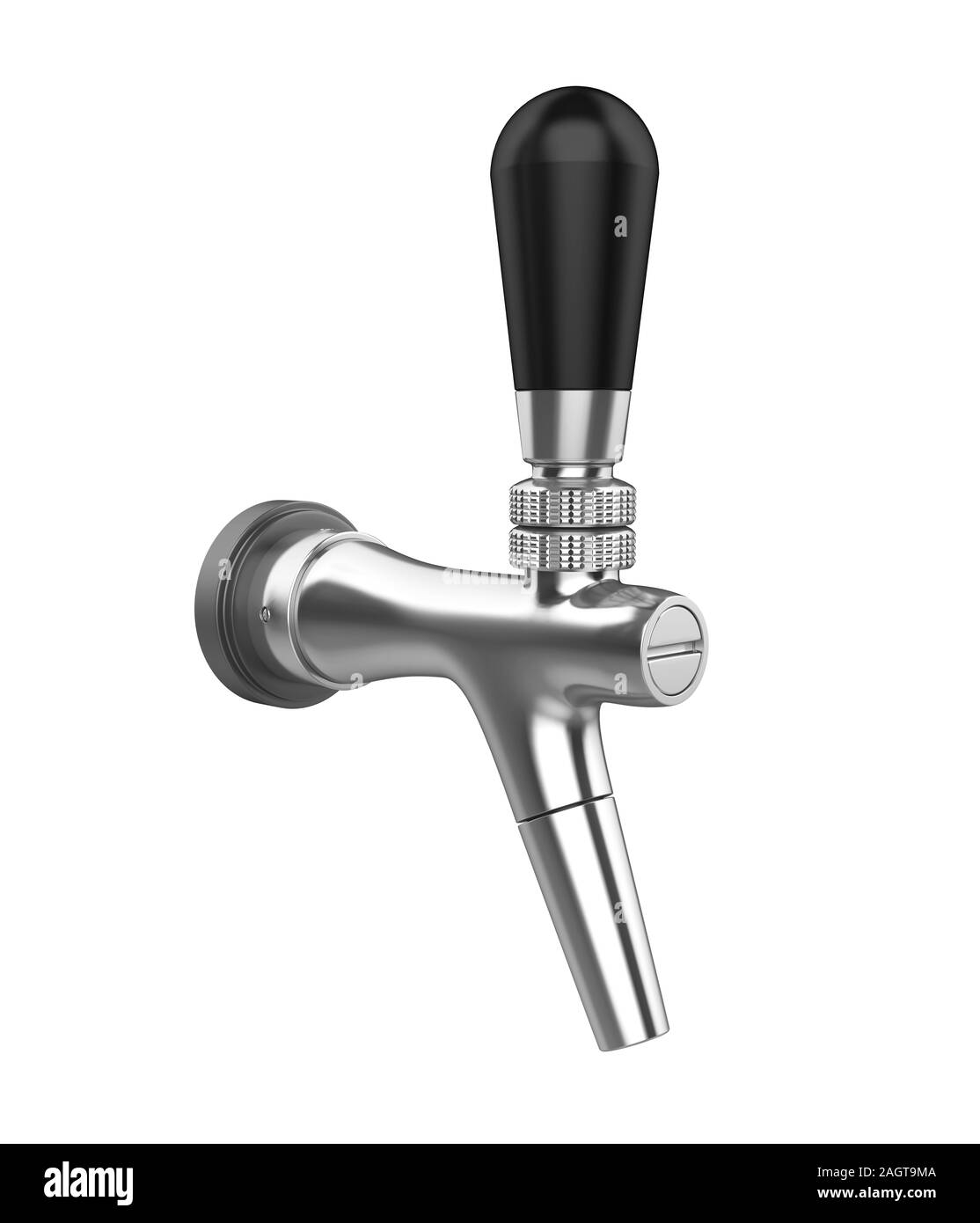 Beer Tap Isolated Stock Photo - Alamy