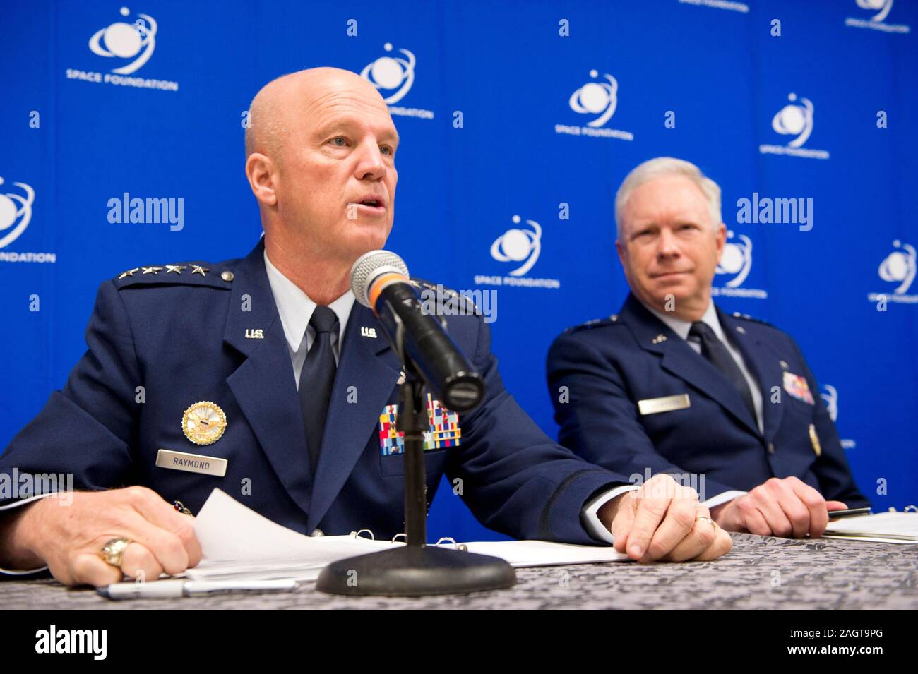 US Air Force General John William "Jay" Raymond speaks about space ...