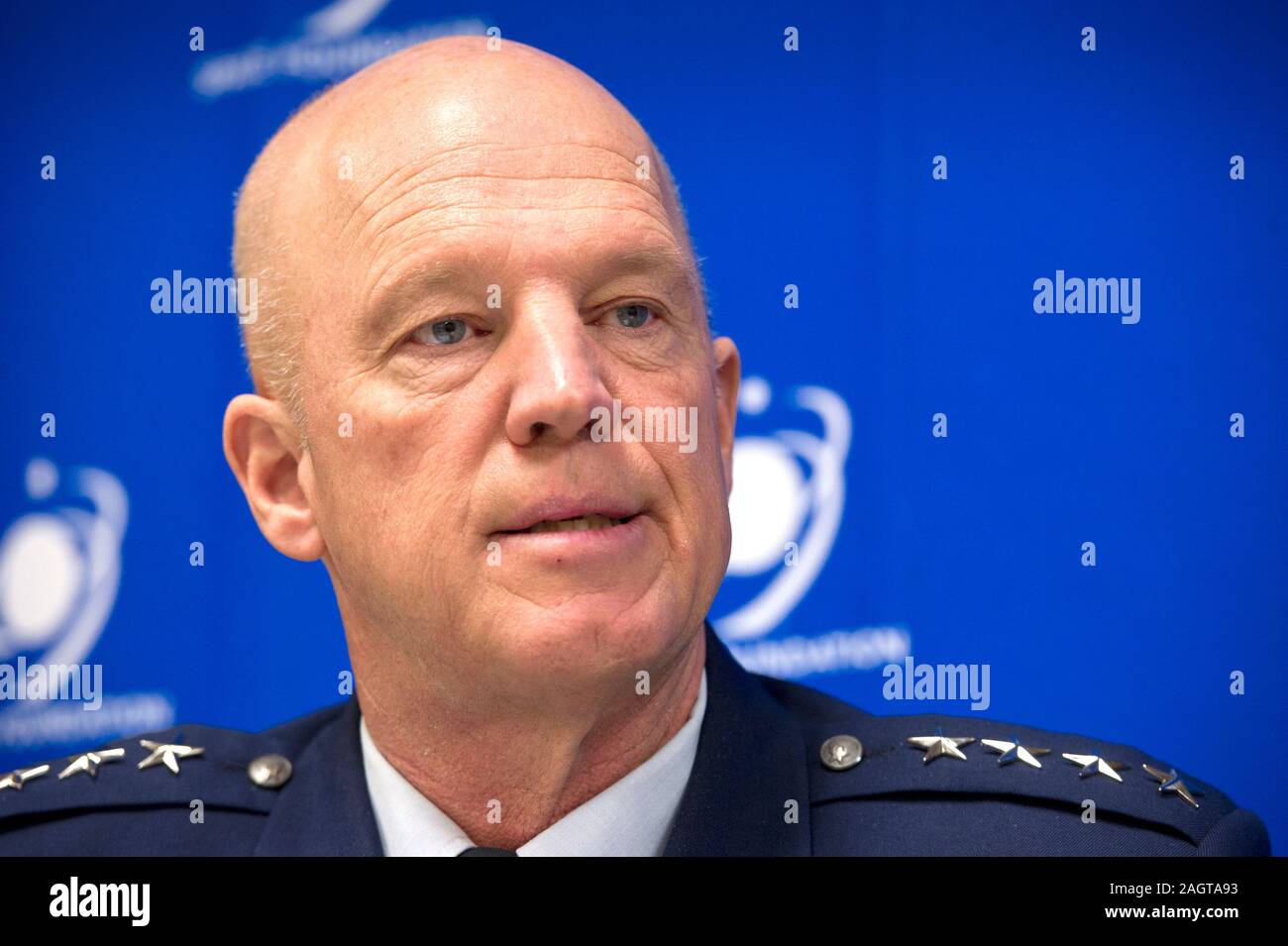 US Air Force General John William "Jay" Raymond speaks about space ...