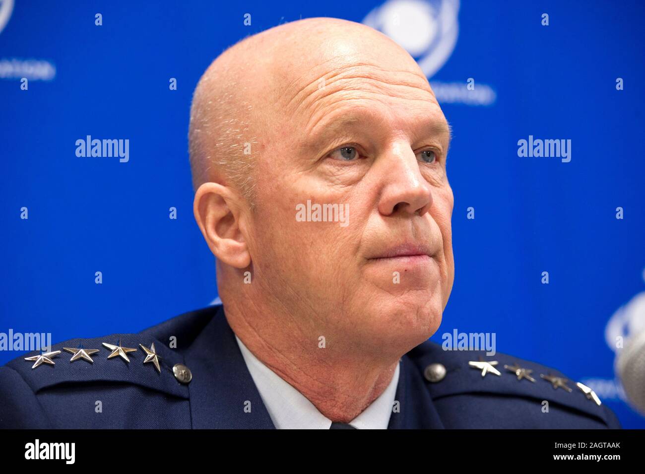 US Air Force General John William "Jay" Raymond speaks about space ...