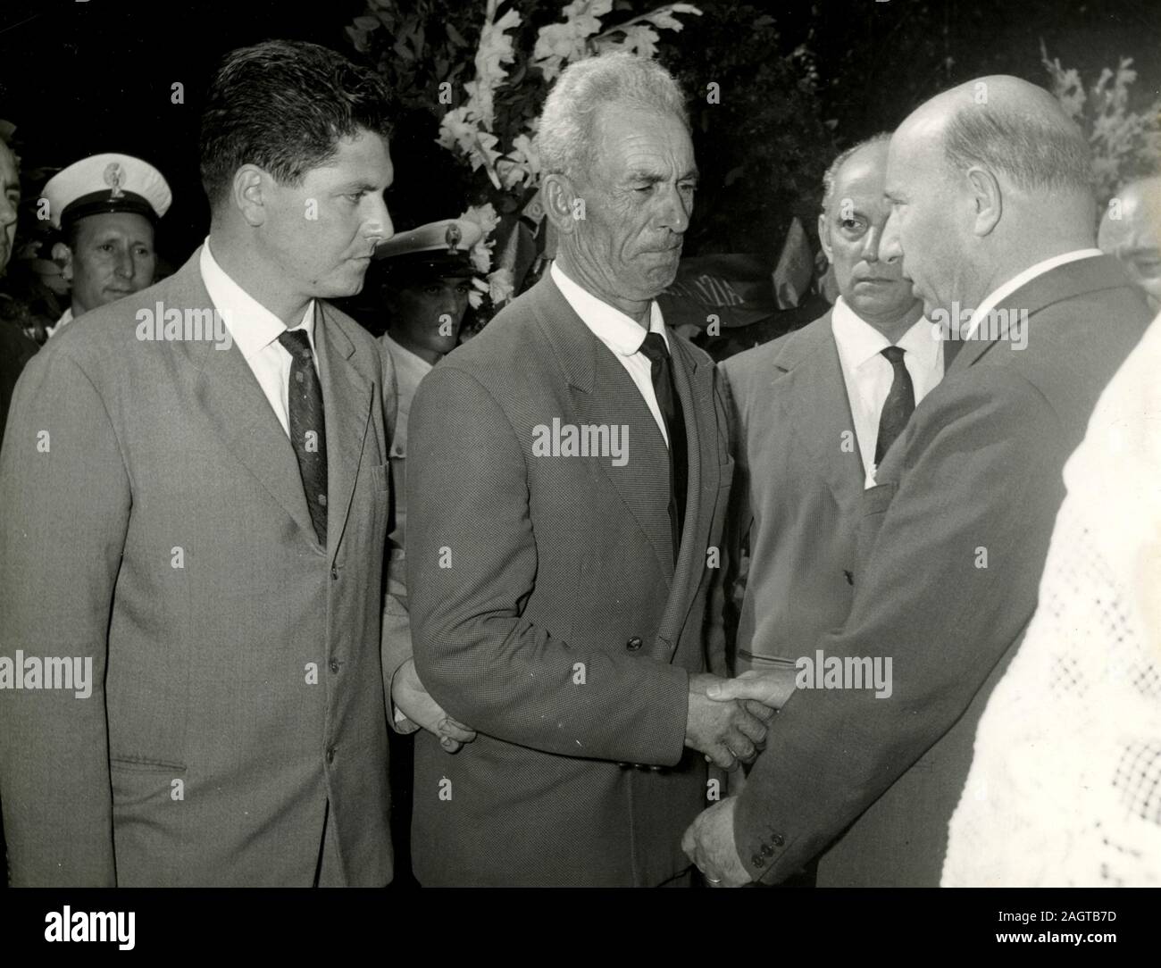Italian politician Mario Scelba, Italy 1960s Stock Photo - Alamy