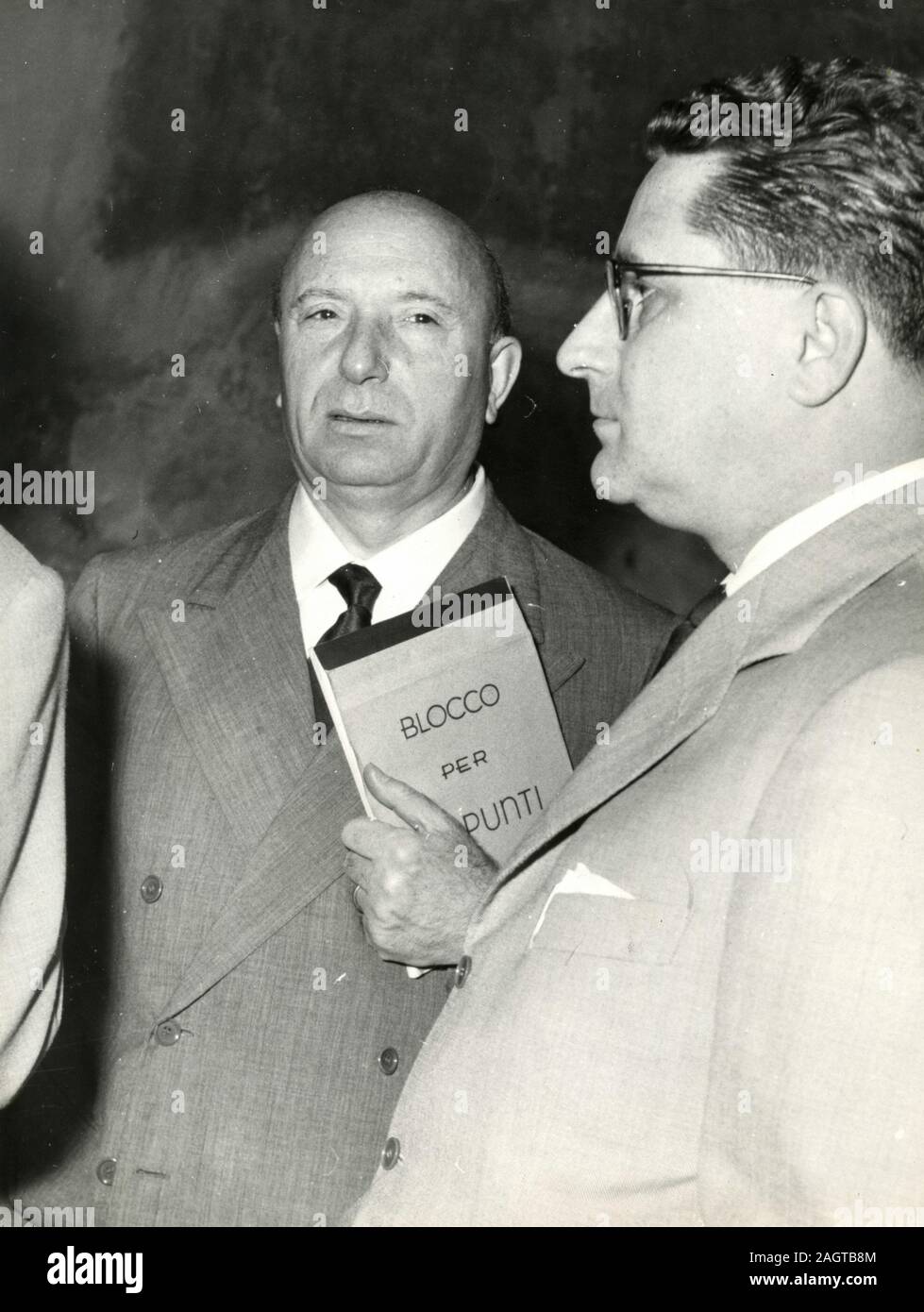 Italian politician Mario Scelba, Italy 1960s Stock Photo - Alamy