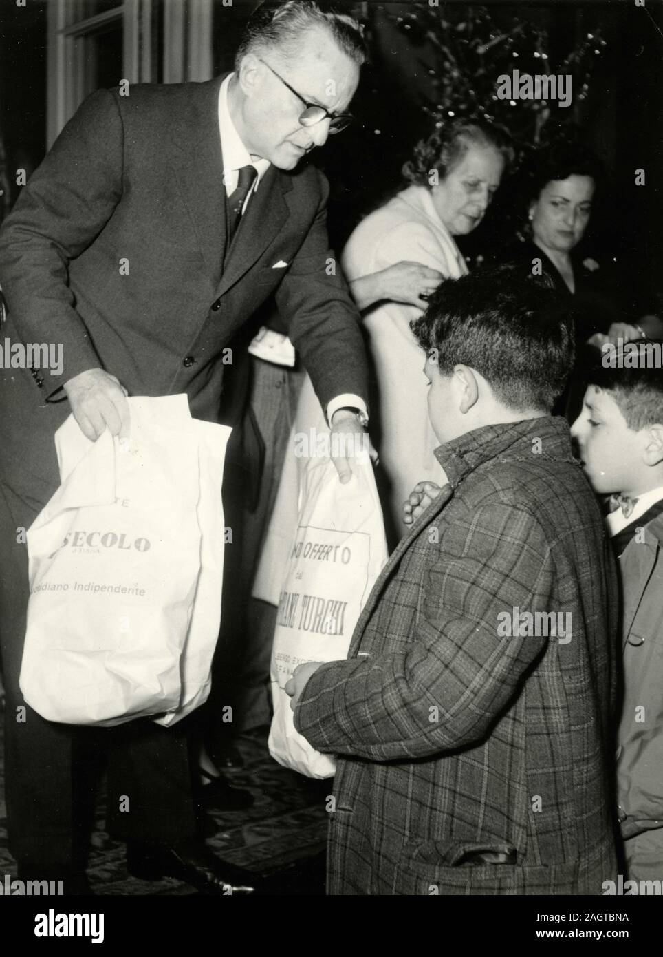 Italian politician, journalist and founder of Secolo d'Italia Franz ...