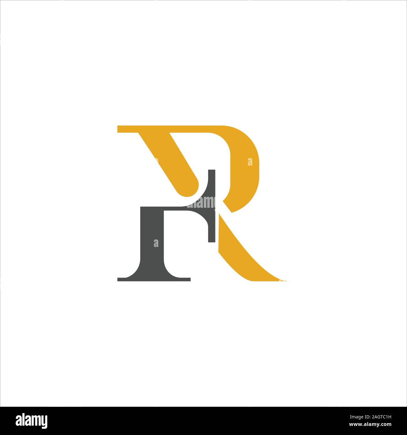 initial letter fr or rf logo vector designs Stock Vector Image & Art ...