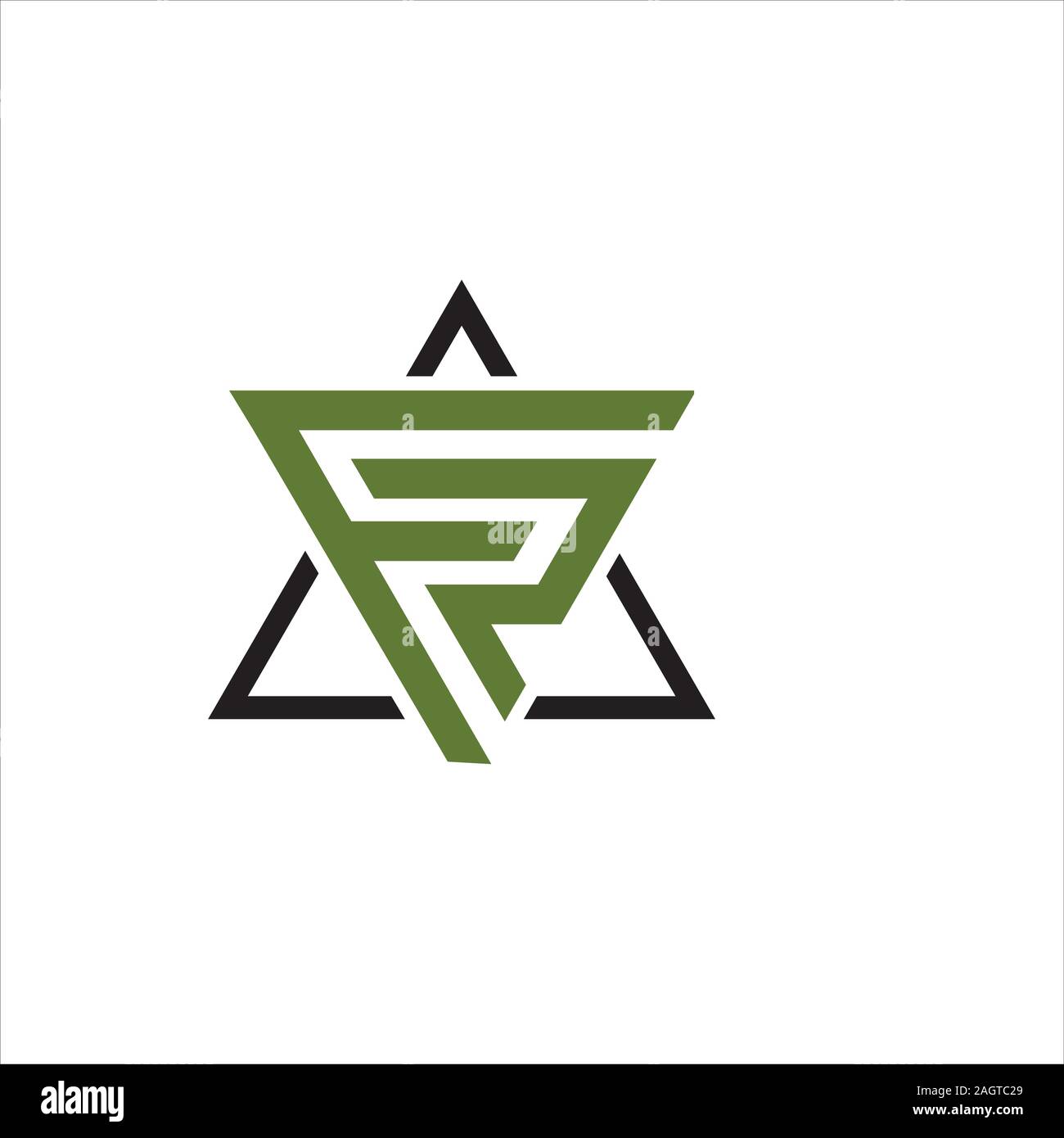 initial letter fr or rf logo vector designs Stock Vector Image & Art ...