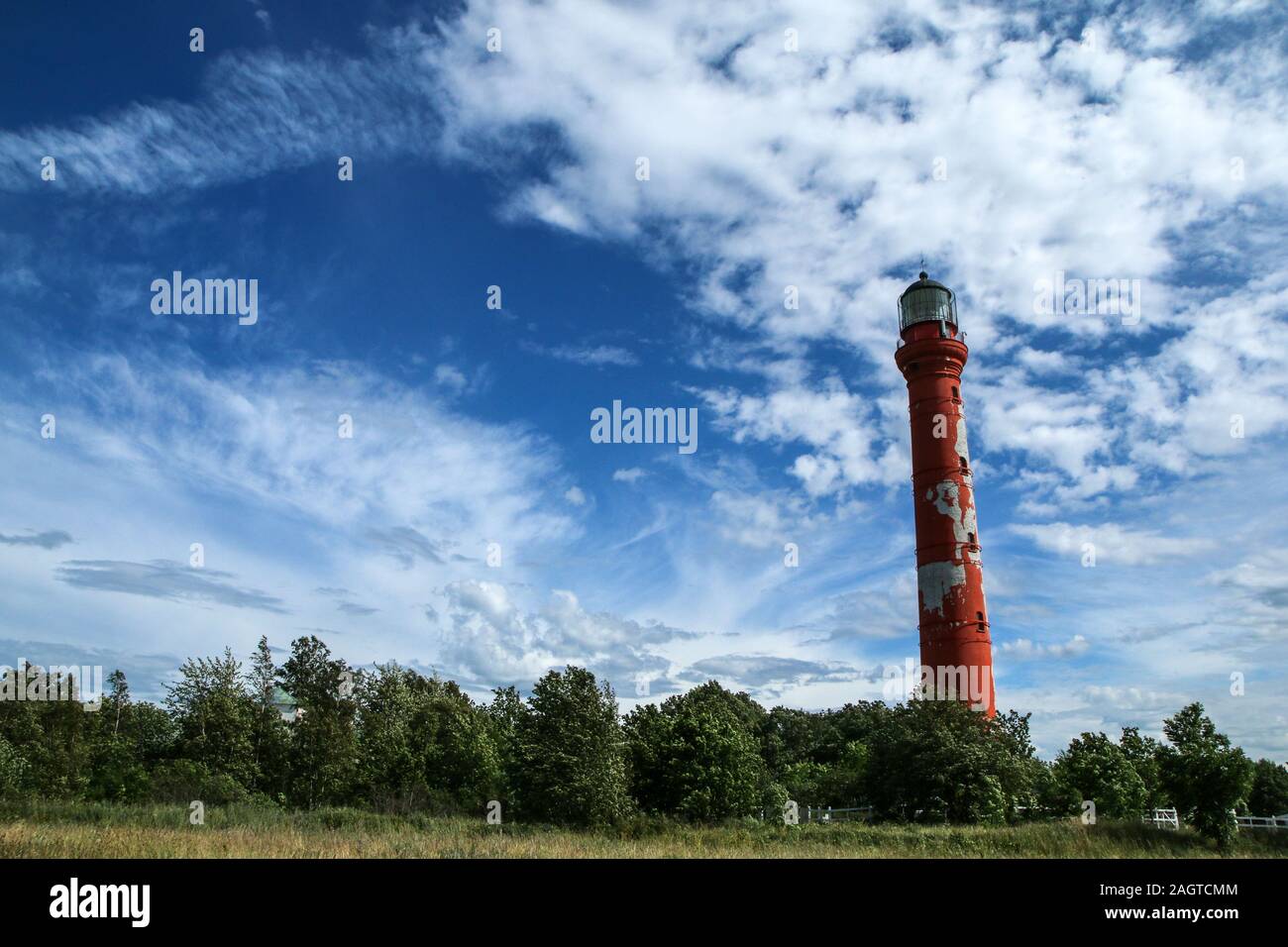 The Picture from the wild coast of Paldiski in Estonia. You can see the ...