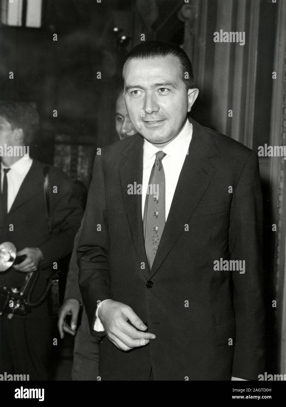 Italian politician, writer, minister, and PM Giulio Andreotti, Rome ...