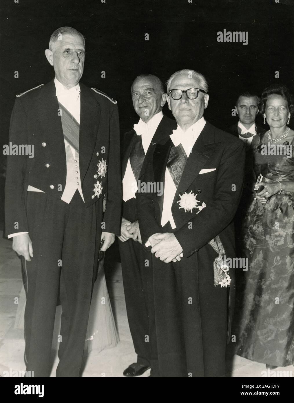 Gronchi de gaulle hi-res stock photography and images - Alamy