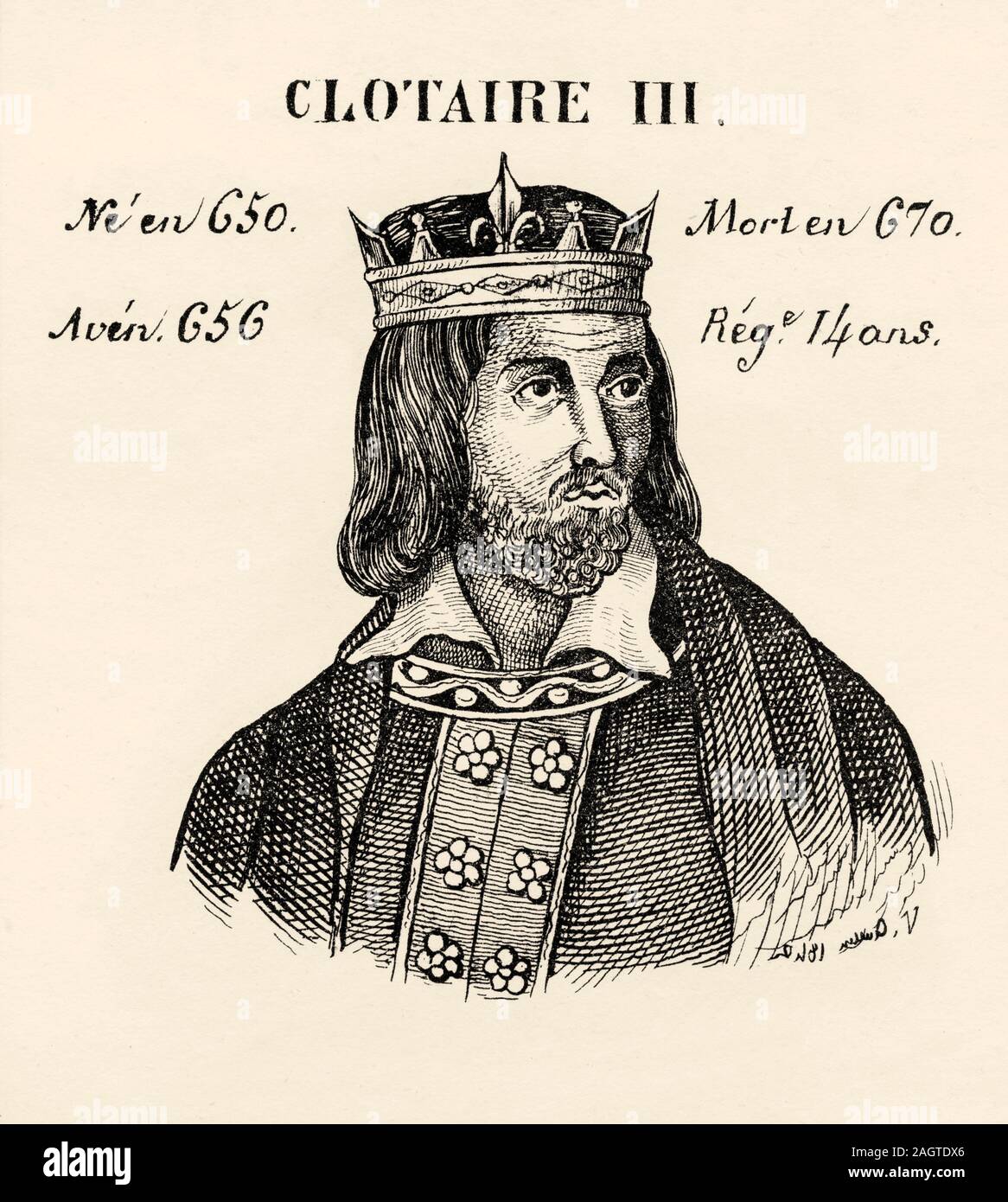 Chlothar iii hi-res stock photography and images - Alamy