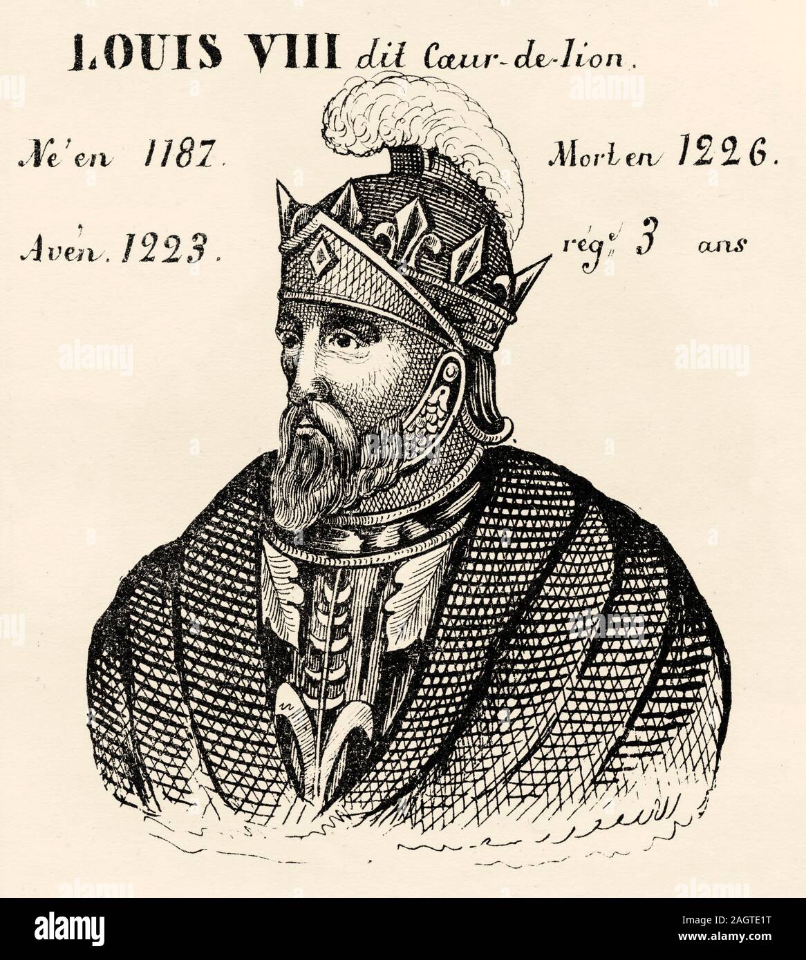 Louis Viii Of France Called The Lion King Of France