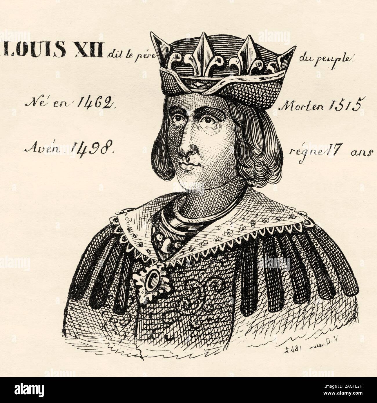 Louis de valois orleans hi-res stock photography and images - Alamy