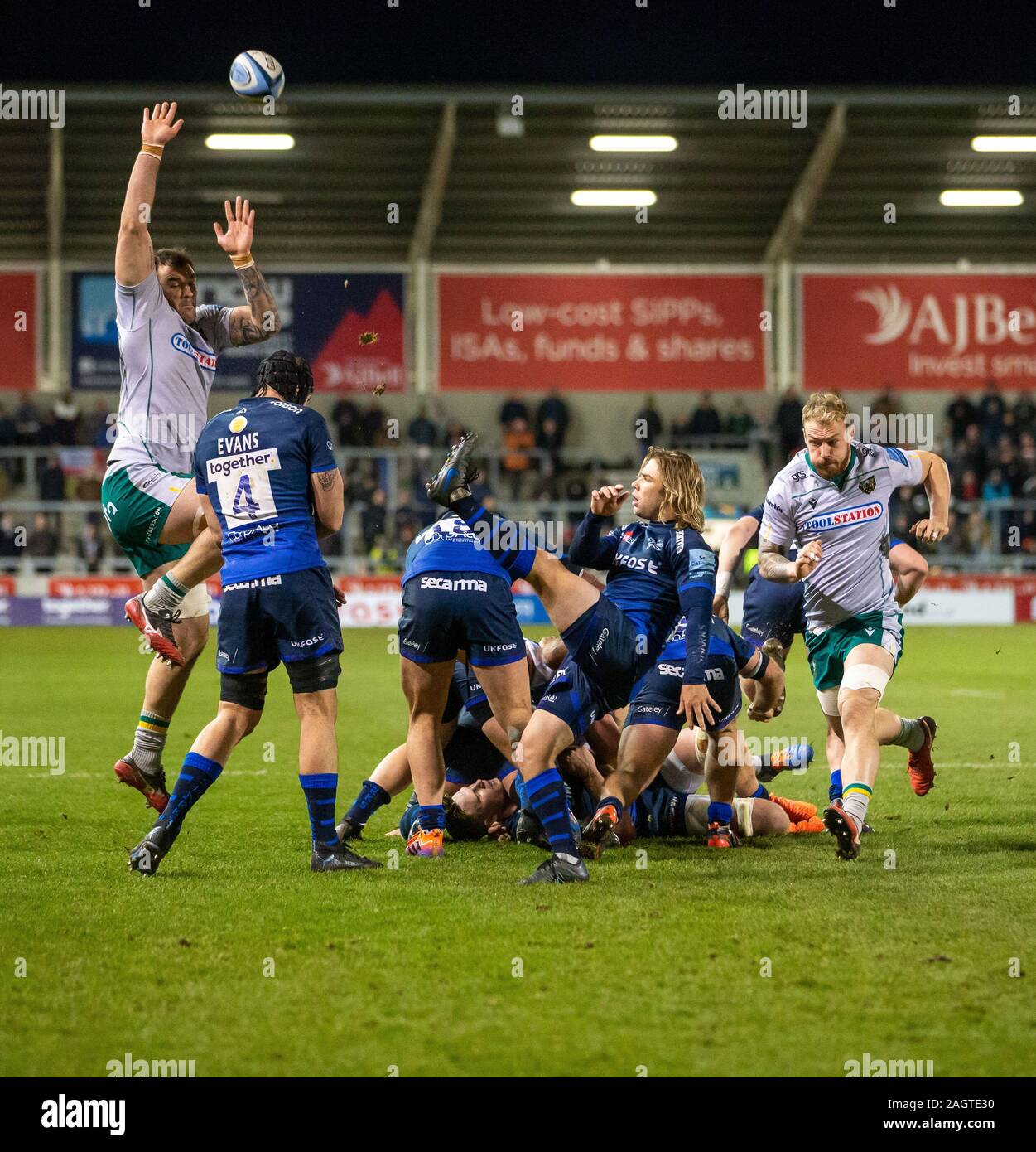21st December 2019; AJ Bell Stadium, Salford, Lancashire, England ...