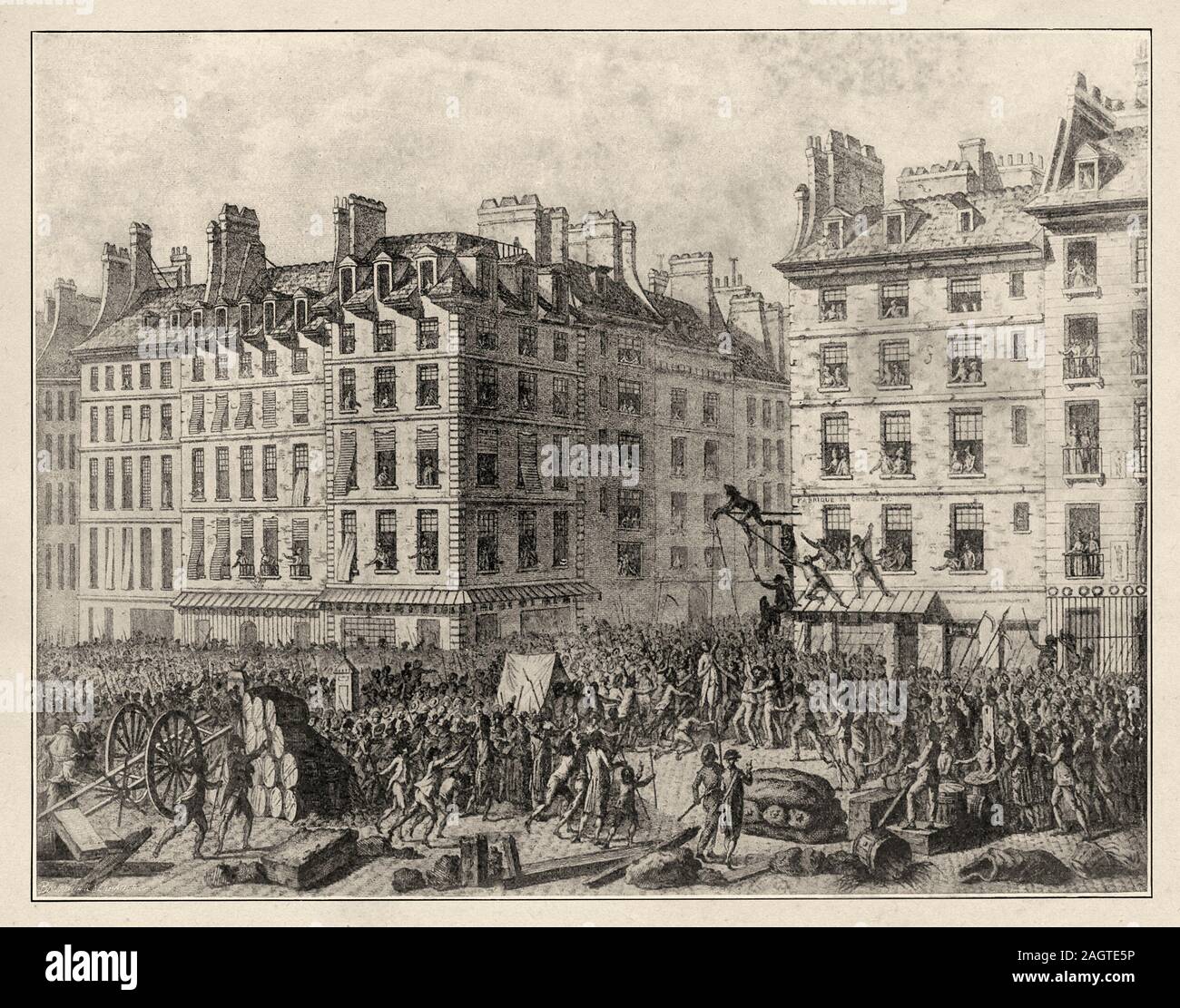 Place greve paris hi-res stock photography and images - Alamy