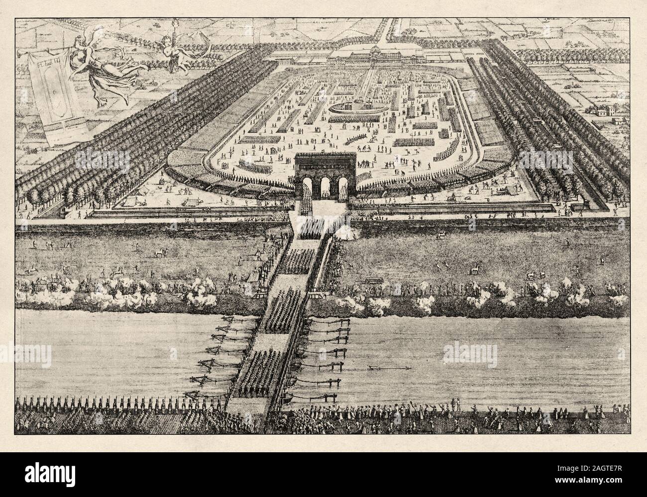 Engraving 18th Century Historic Historical High Resolution Stock ...