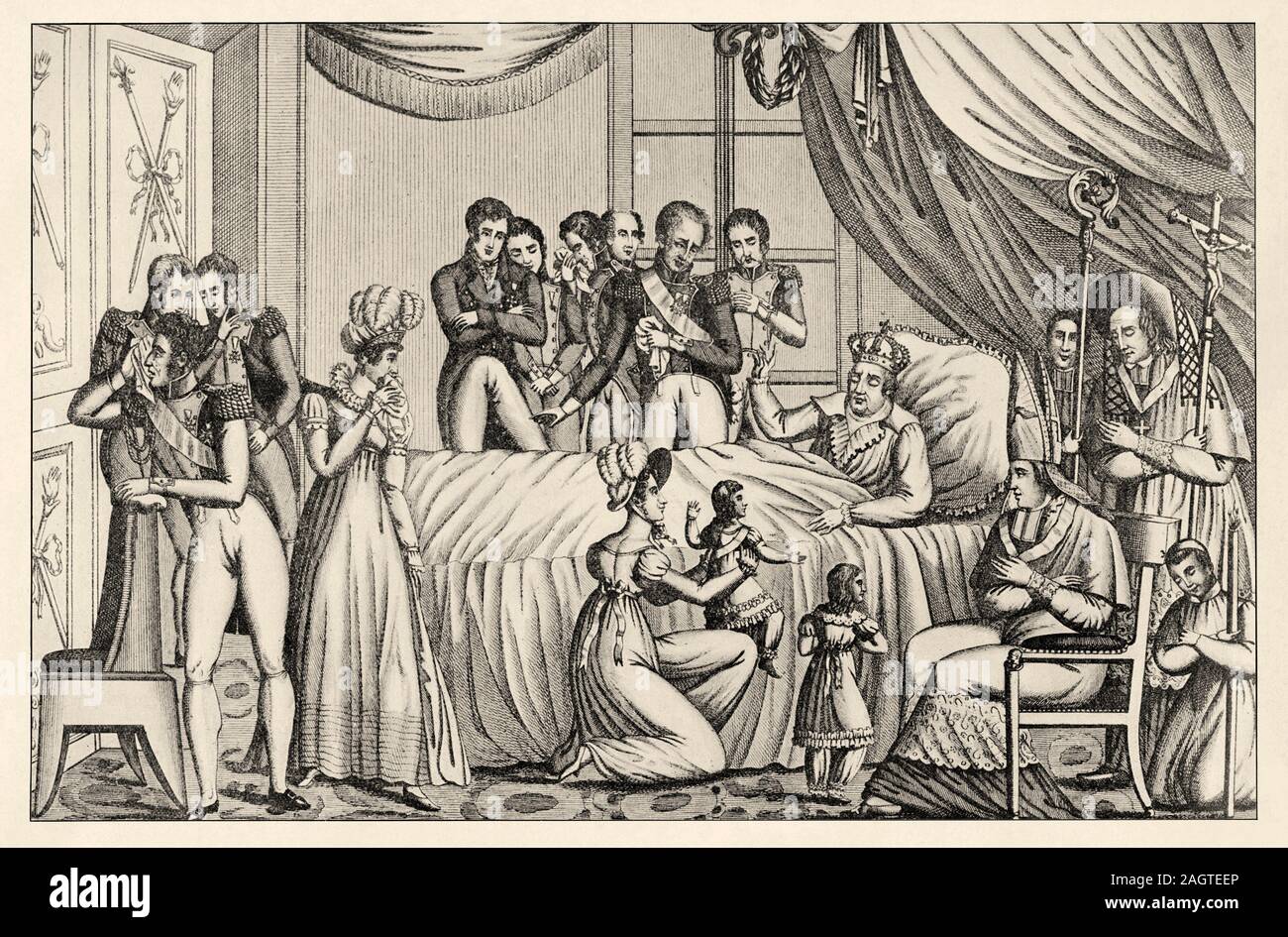 French royal family history hi-res stock photography and images - Alamy