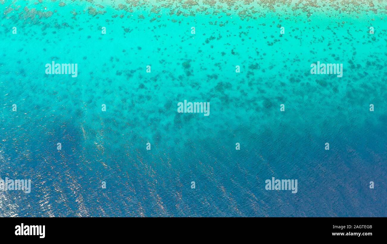 Turquoise sea water for background. Transparent turquoise sea water ...