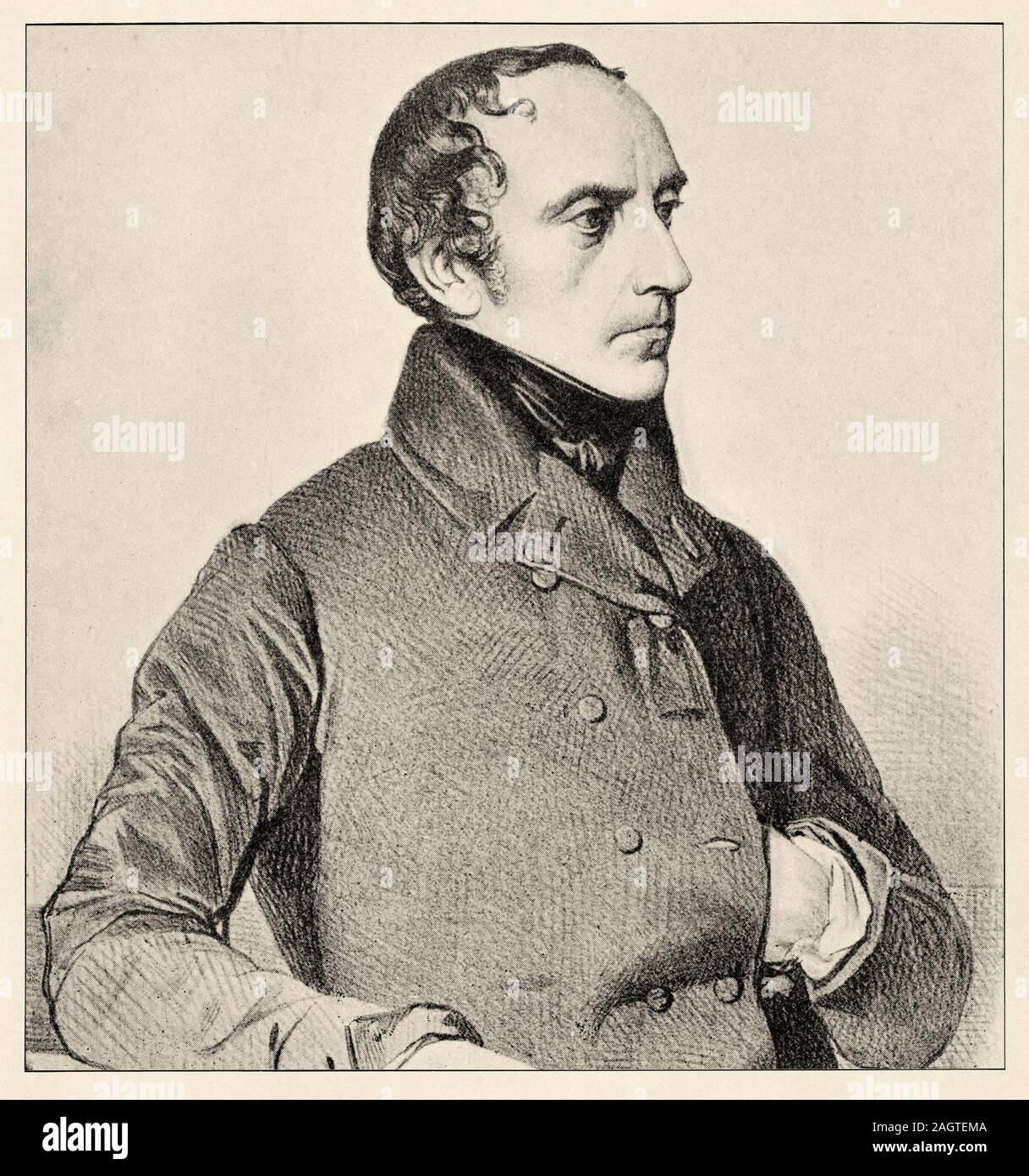 Portrait of francois guizot hi-res stock photography and images - Alamy