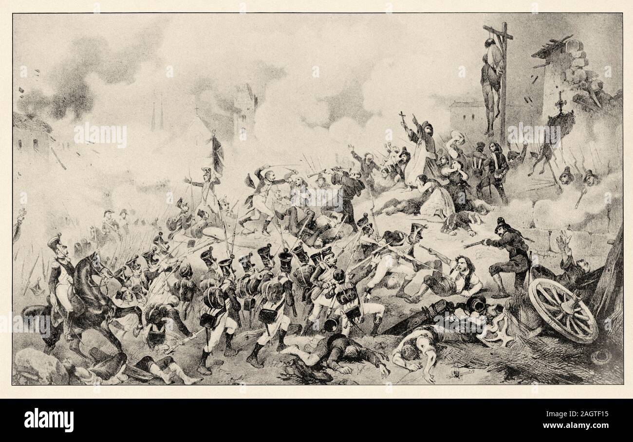 Second siege of zaragoza hi-res stock photography and images - Alamy