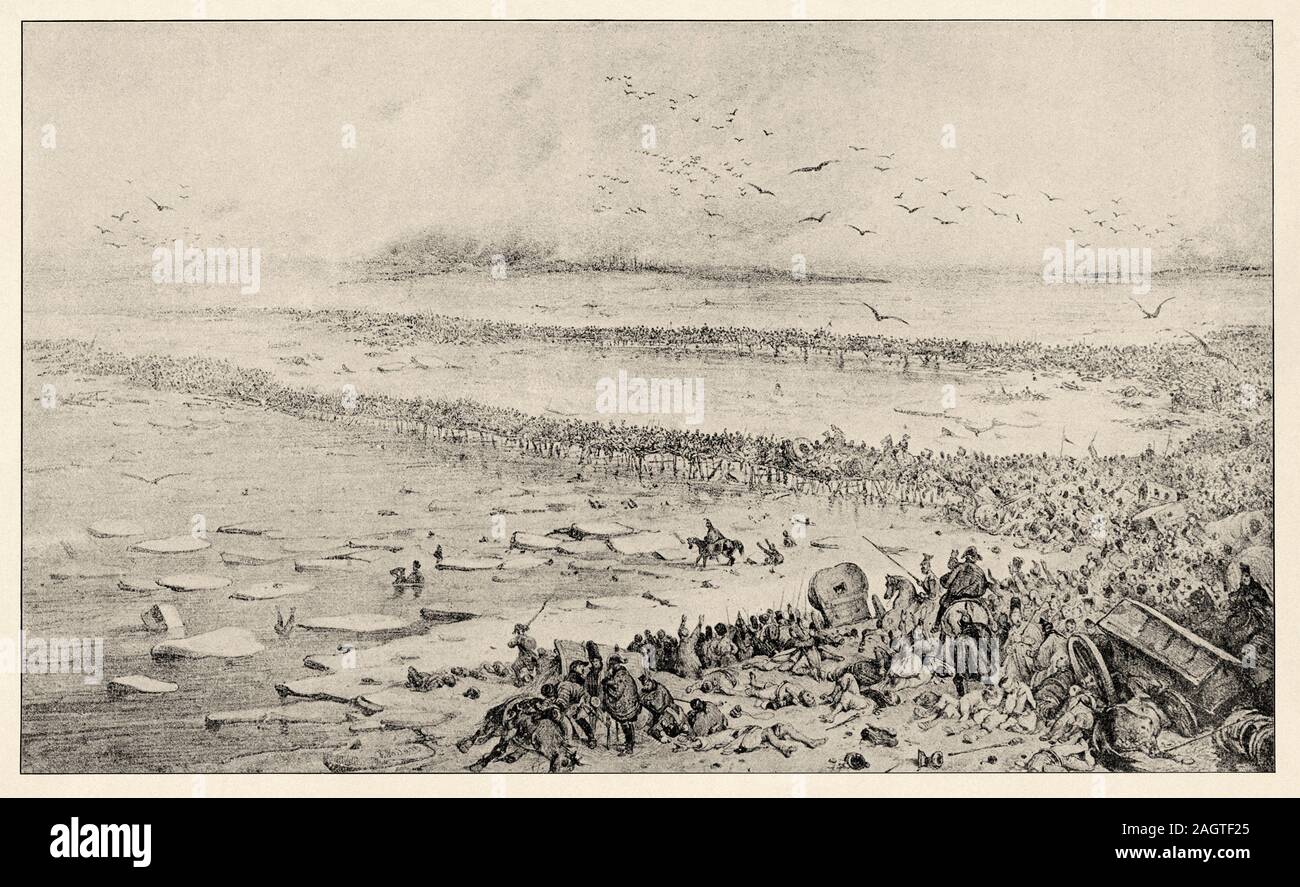 The battle of the Berézina took place between November 26 and 29, 1812 ...