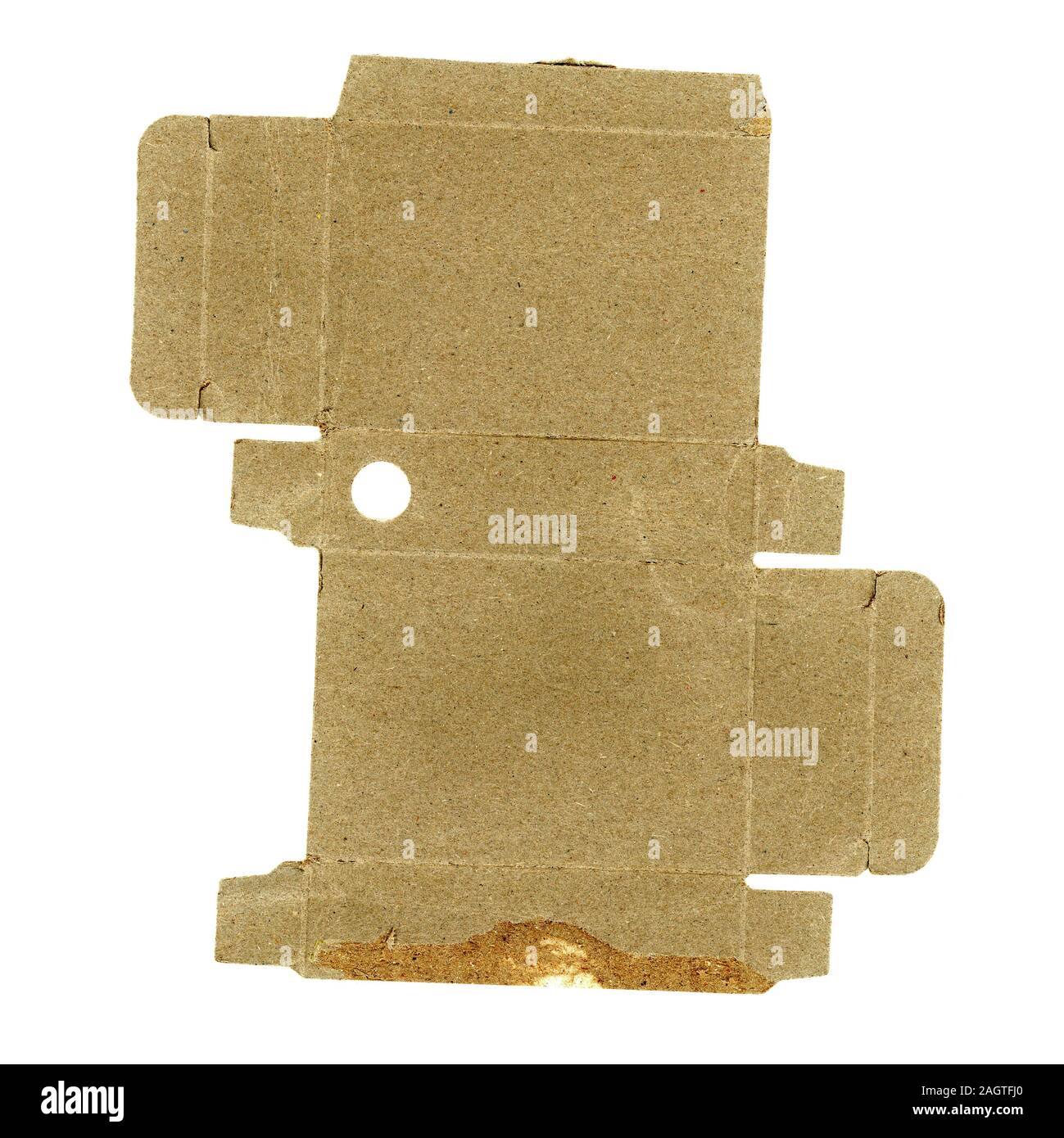 brown cardboard box texture useful as a background Stock Photo - Alamy