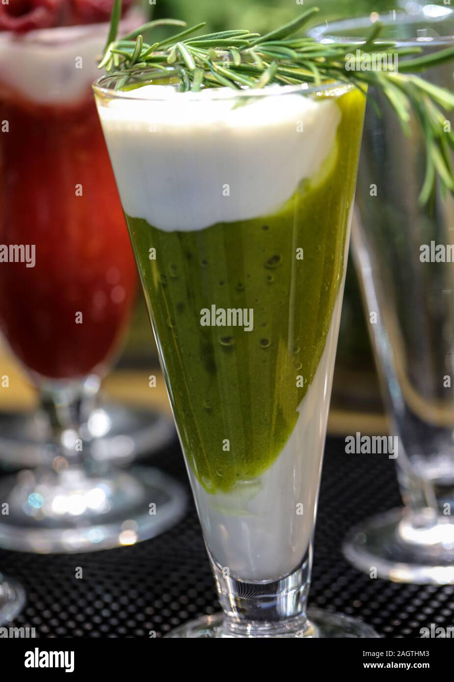 Colorful cocktail of fruits and vegetables. Healthy diet Stock Photo ...