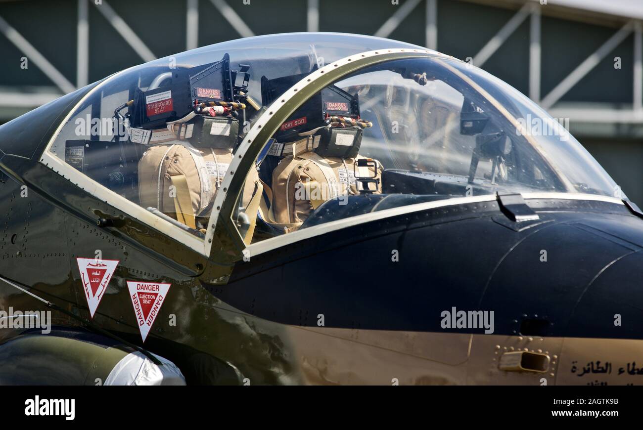 British Aircraft Corporation (BAC) 167 Strikemaster on the flightline ...