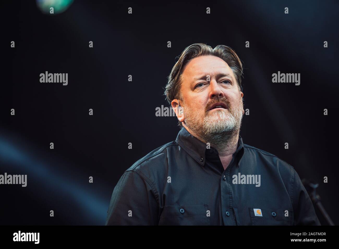 Guy garvey british band elbow hi-res stock photography and images - Alamy