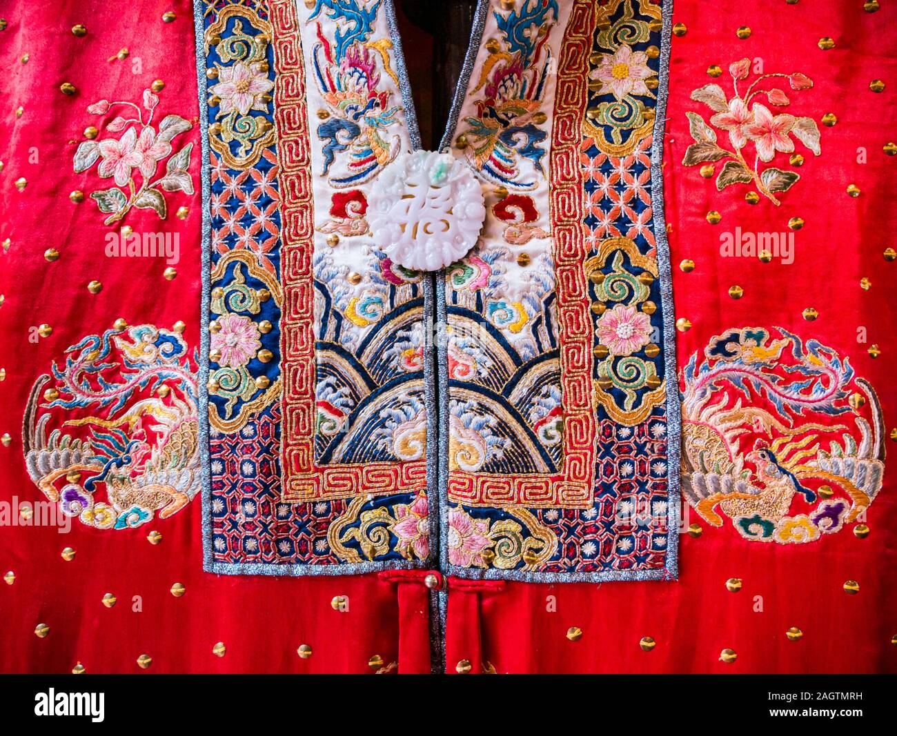 Imperial embroidery hi-res stock photography and images - Alamy