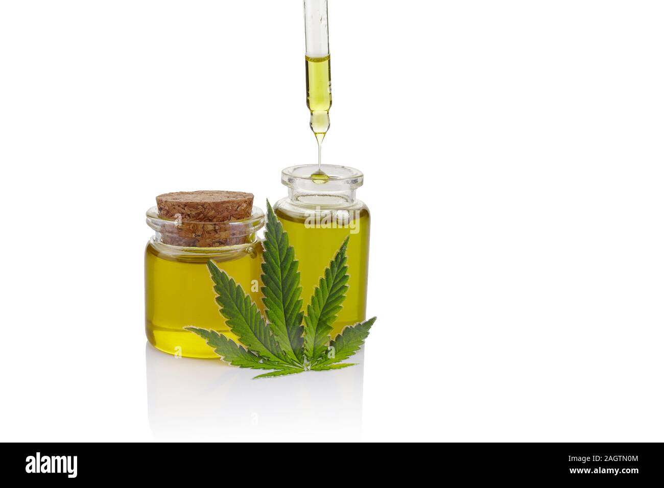 Glass dropper bottle cannabis Cut Out Stock Images & Pictures - Alamy