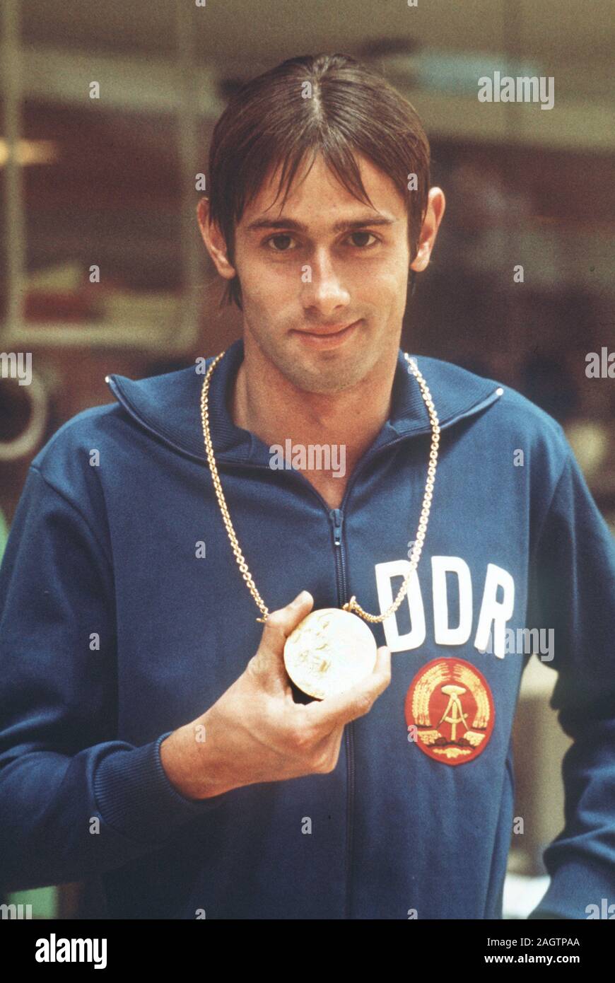 Ex swimmer Roland MATTHES died at the age of 69 stock photo: Roland ...