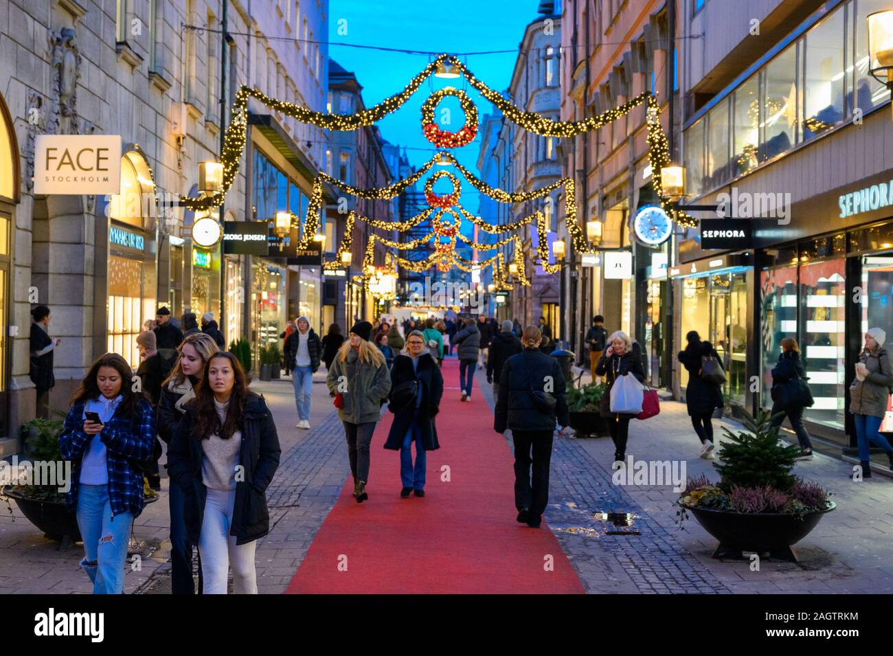 Stockholm winter people hi-res stock photography and images - Alamy