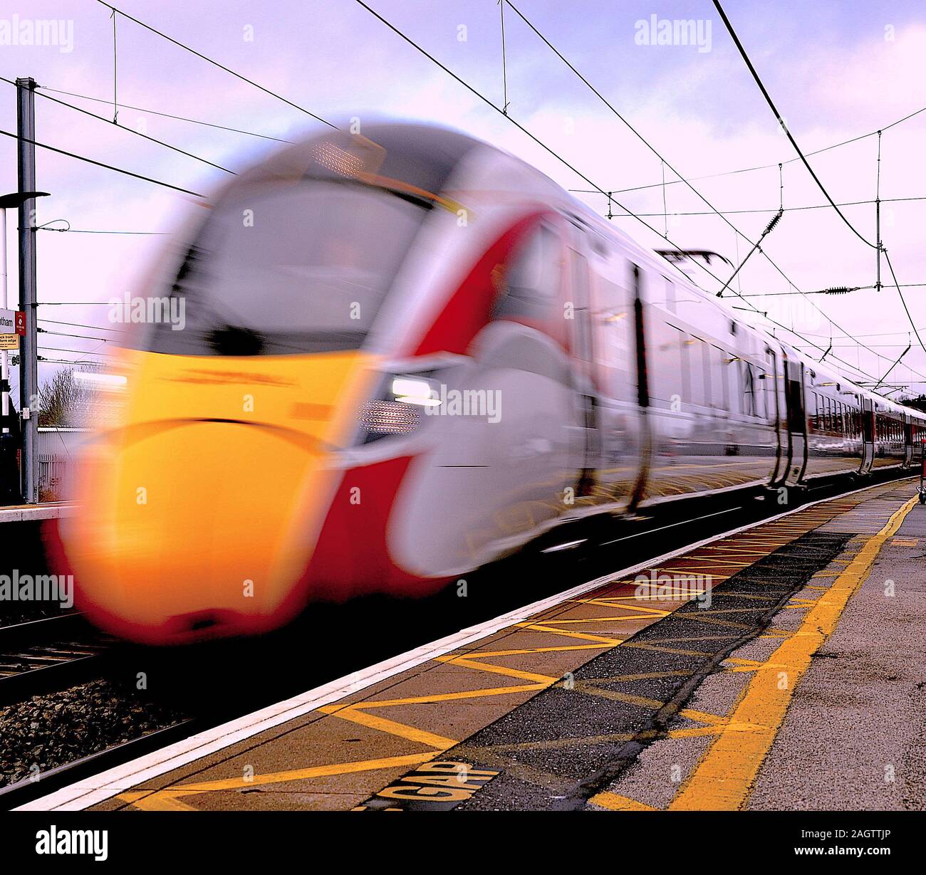 Pantograph rail hi-res stock photography and images - Alamy