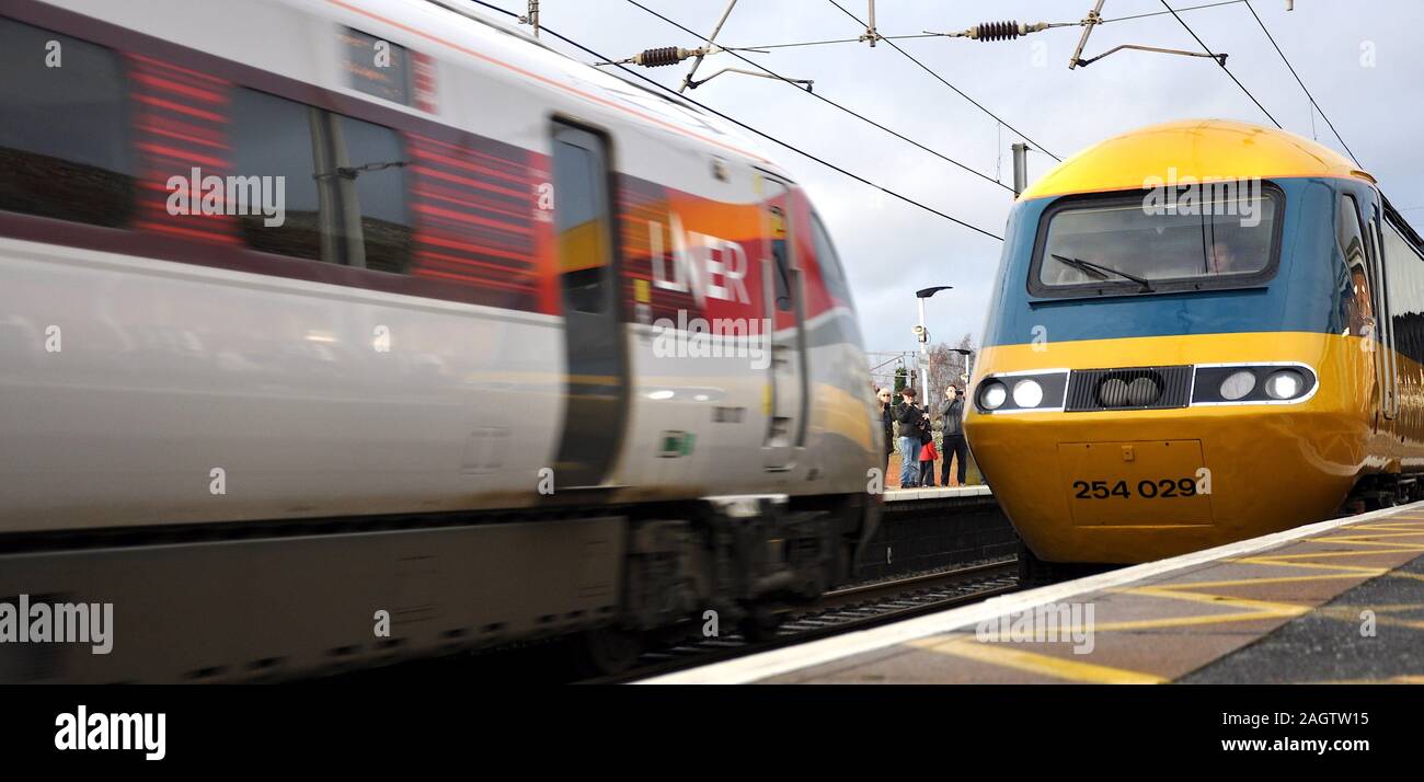 Hs2 train model hi-res stock photography and images - Alamy