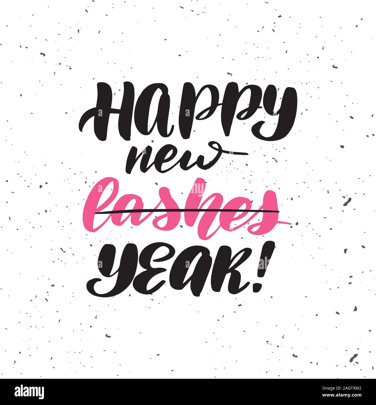 Vector calligraphy illustration isolated on white background Stock ...