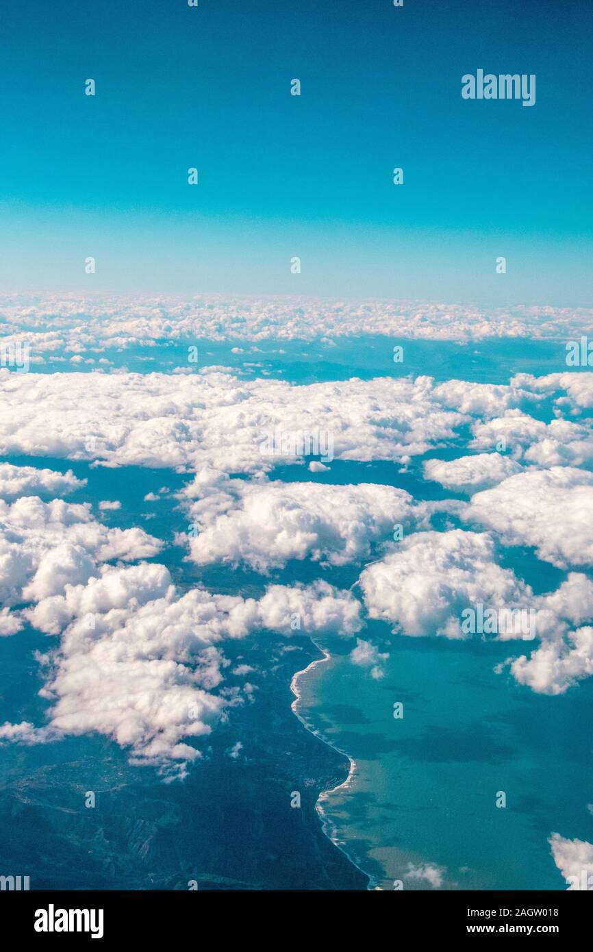 A view from up in the stratosphere Stock Photo - Alamy