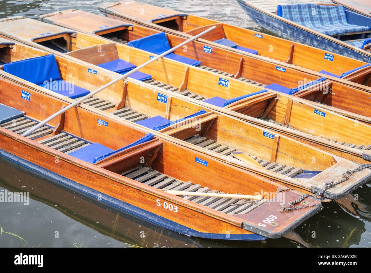 A punt is a flat-bottomed boat with a square-cut bow, designed for use ...