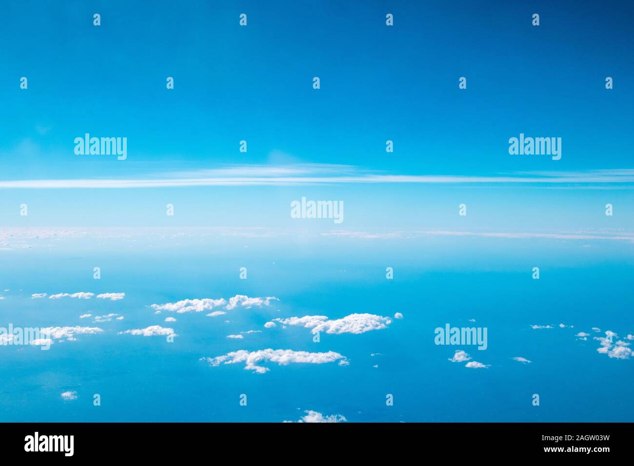 A view from up in the stratosphere Stock Photo - Alamy