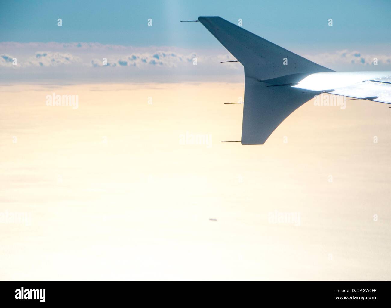 A view from up in the stratosphere Stock Photo - Alamy
