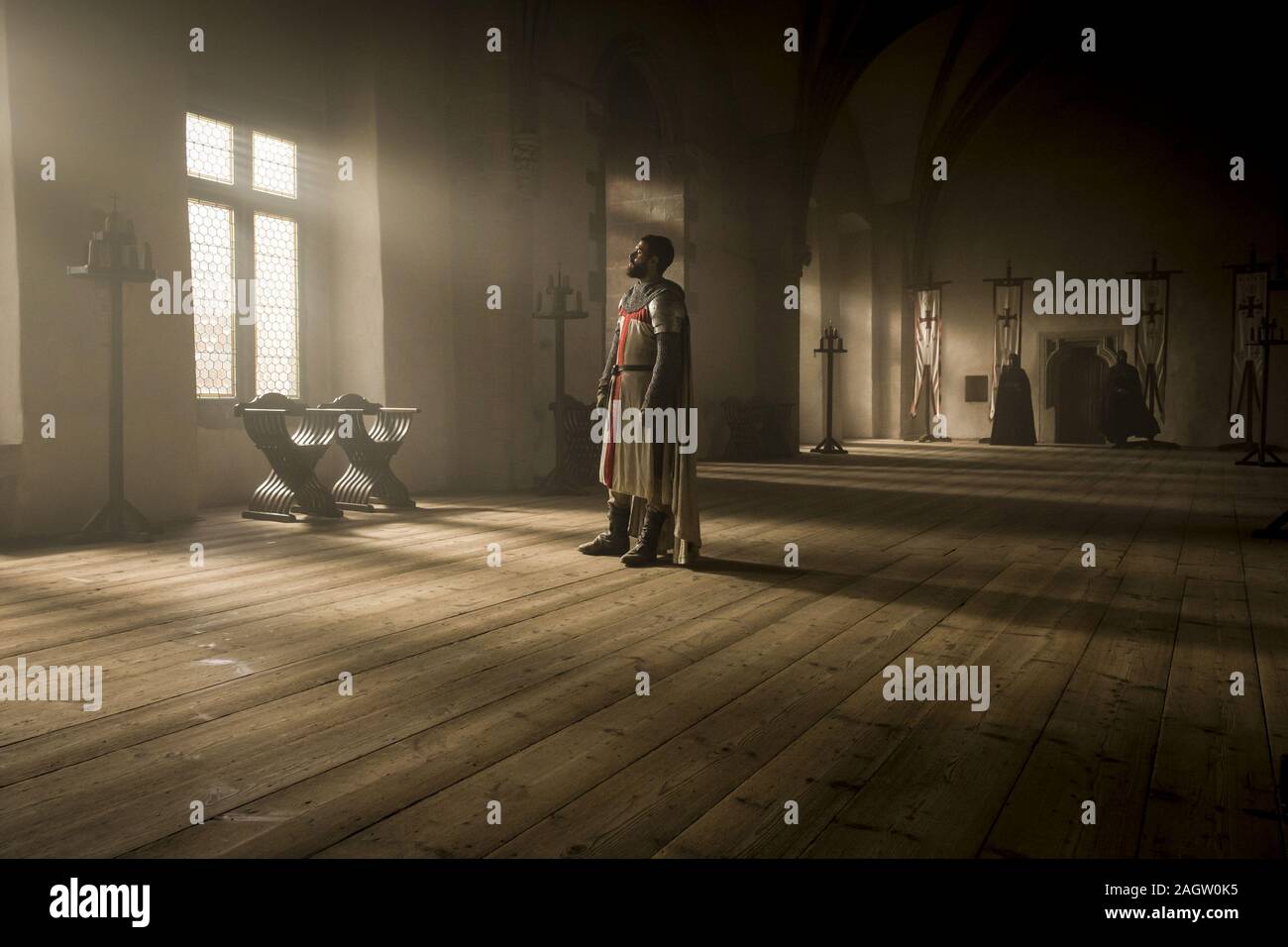 Tom Cullen, "Knightfall" Season 1 (2019) Credit: A&E Television Network ...