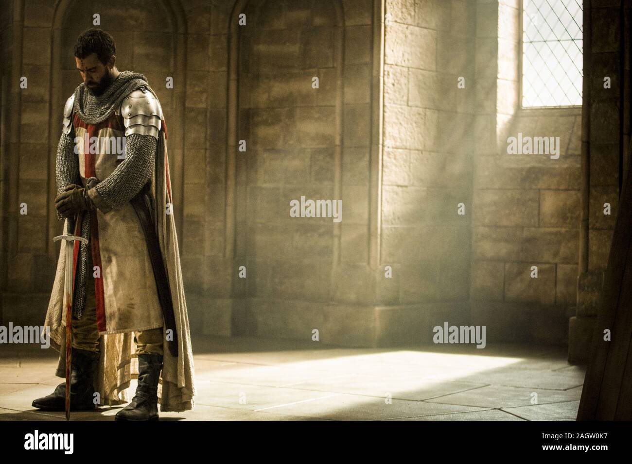 Tom Cullen, "Knightfall" Season 1 (2019) Credit: A&E Television Network ...