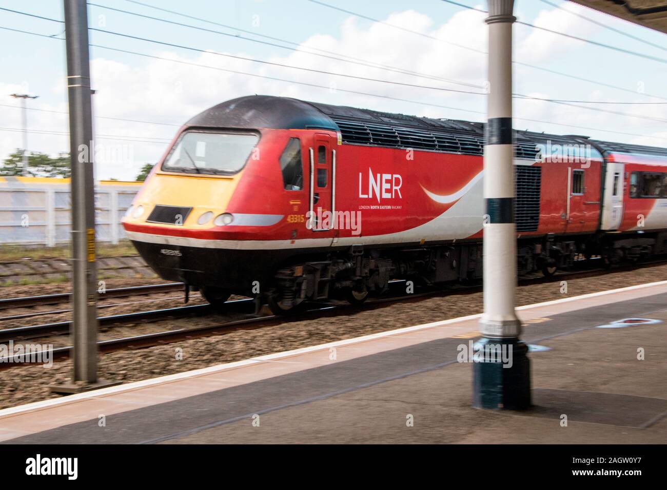 August 17, 2019 – Retford, United Kingdom. Just one of the hundreds of ...