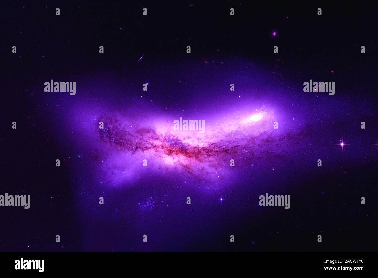 A beautiful galaxy in deep space. Background texture. Elements of this ...