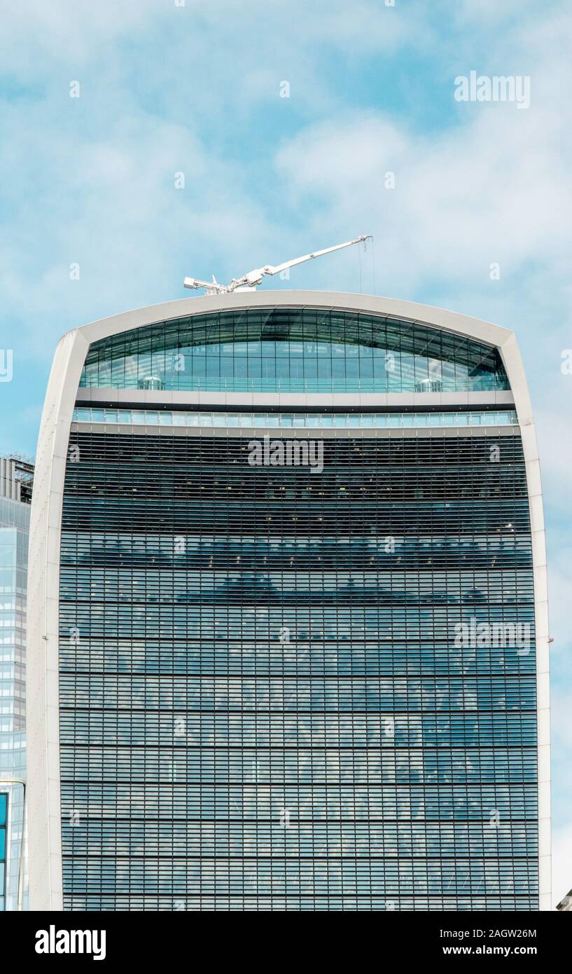 August 19, 2019 – London, United Kingdom. The Walkie Talkie building is ...