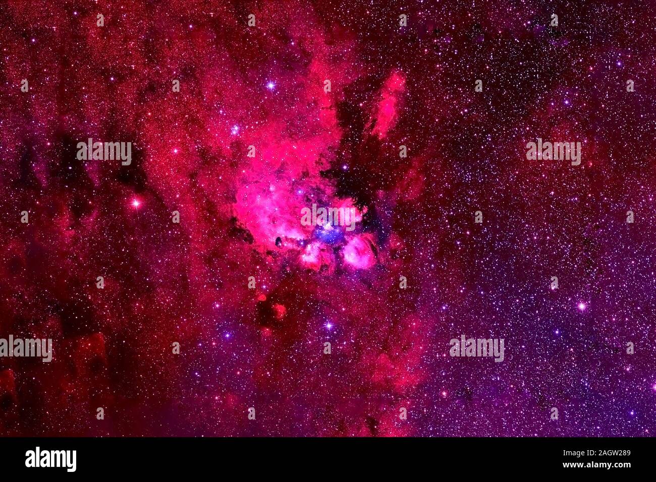 Red nebula in deep space. Background texture. Elements of this image ...