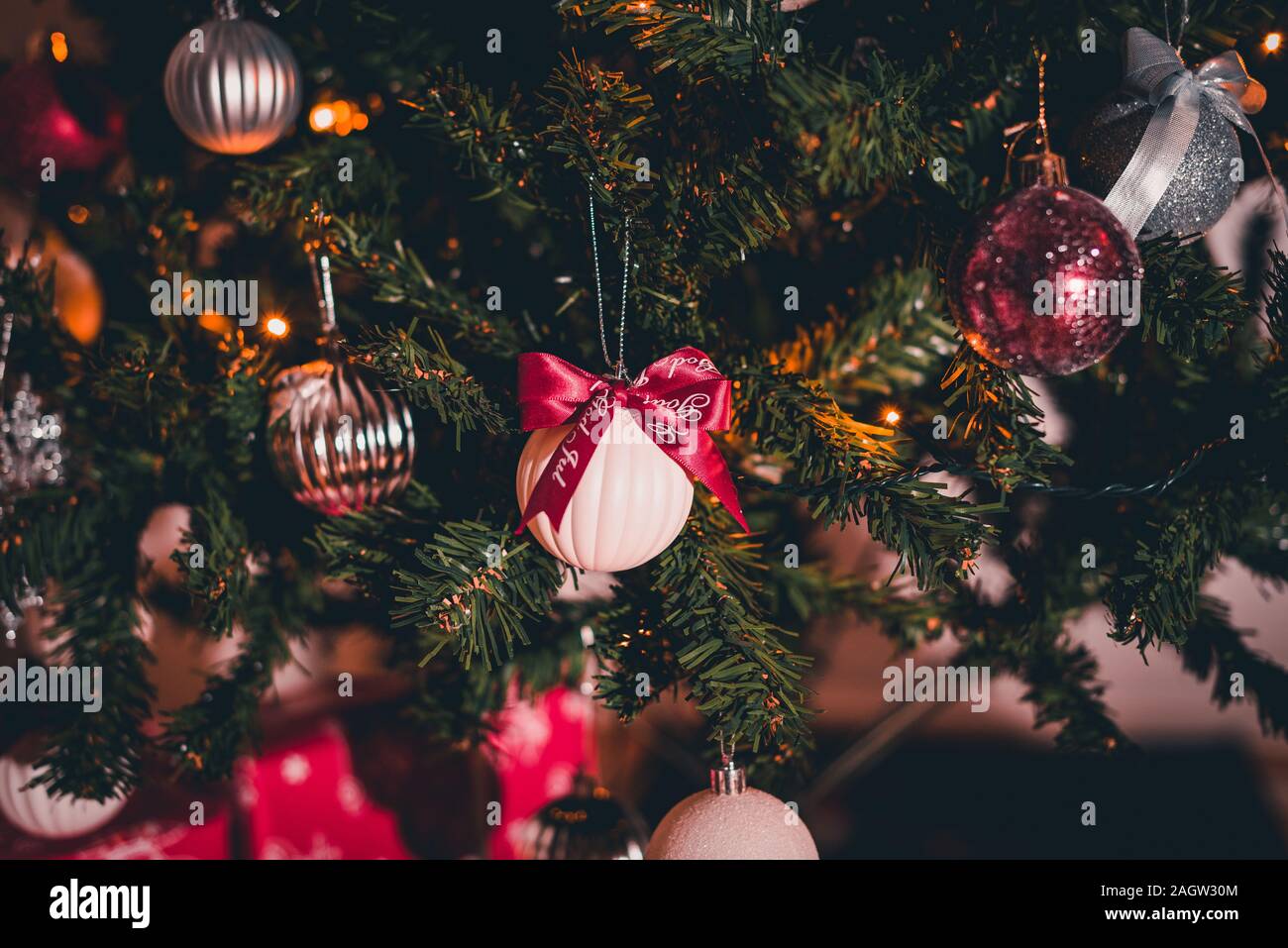 Christmas tree symbol Stock Photo - Alamy