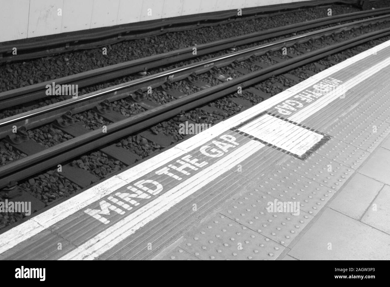 A view along a typical set of railway tracks in the United Kingdom ...