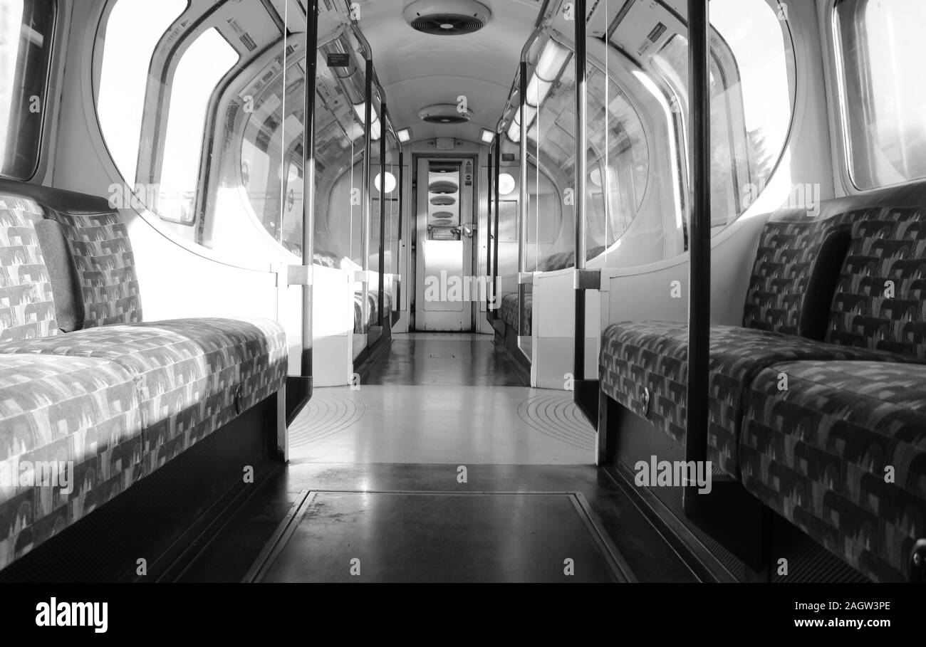 City view from inside train Black and White Stock Photos & Images - Alamy